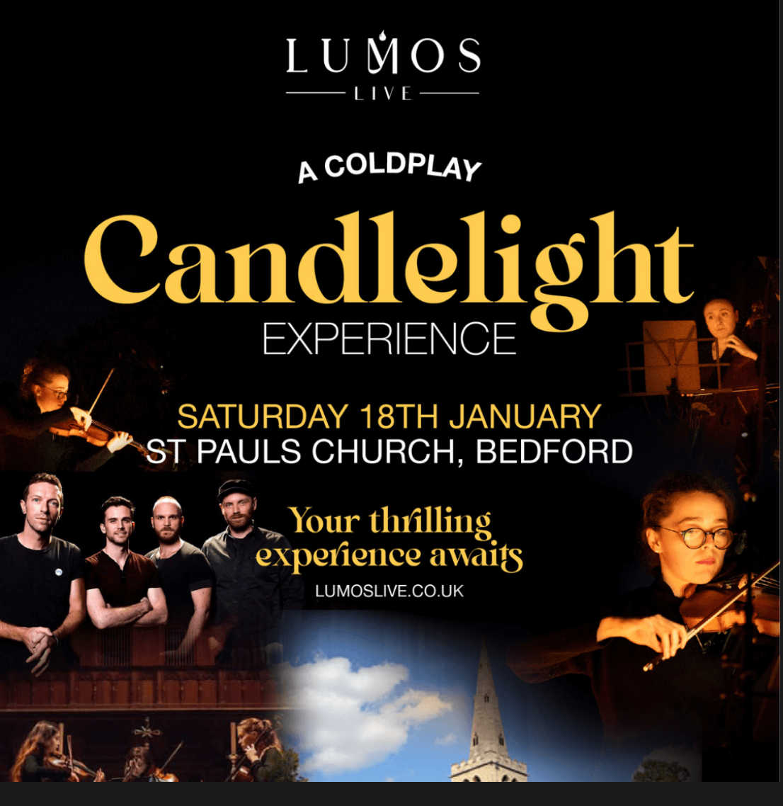 A Coldplay Candlelight Experience - Love Bedford