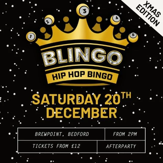 Blingo Hip Hop Bingo Christmas Special - Love Bedford