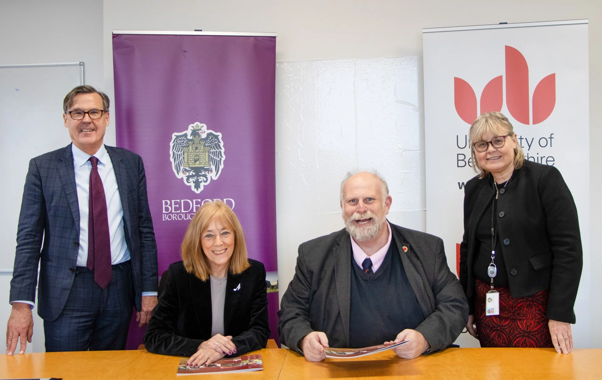 University and Bedford Council sign Civic Agreement to strengthen local ...
